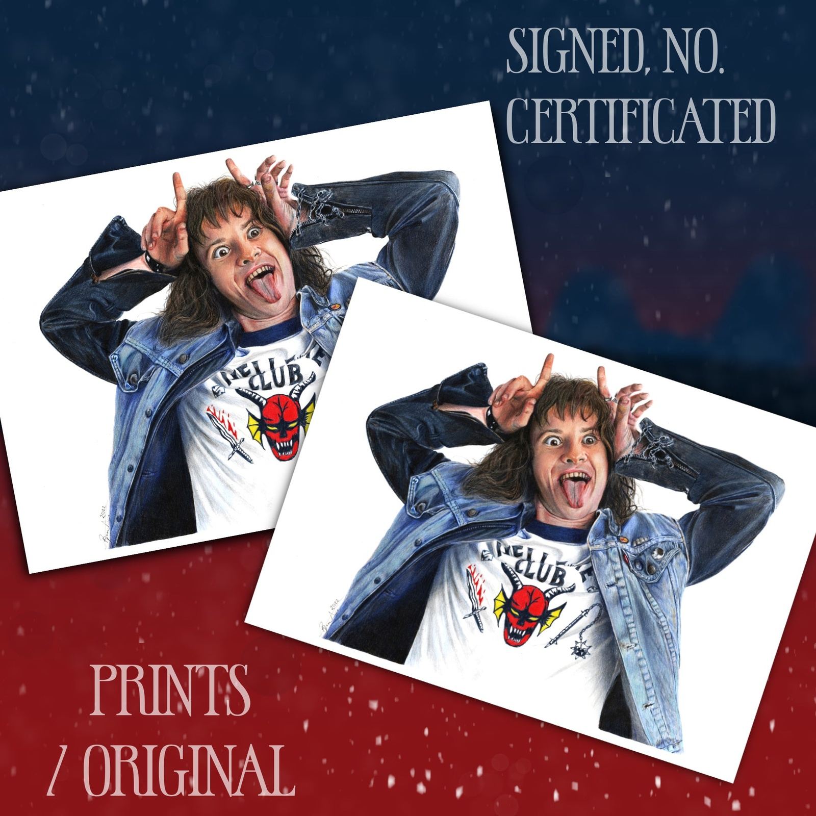 Original art and signed prints - ST appreciation – Bonnita Doodles